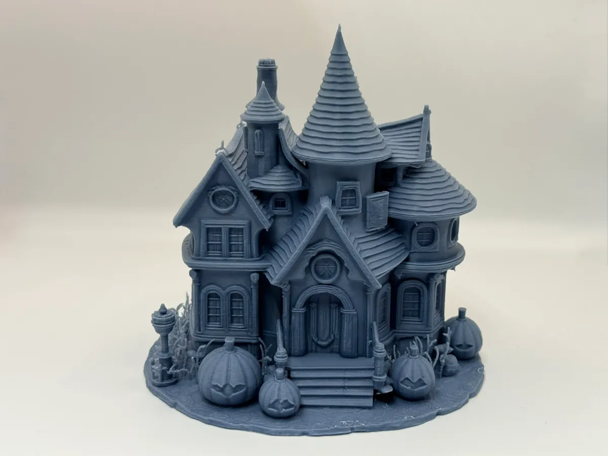 haunted house for Halloween - Free 3D Print Model - MakerWorld
