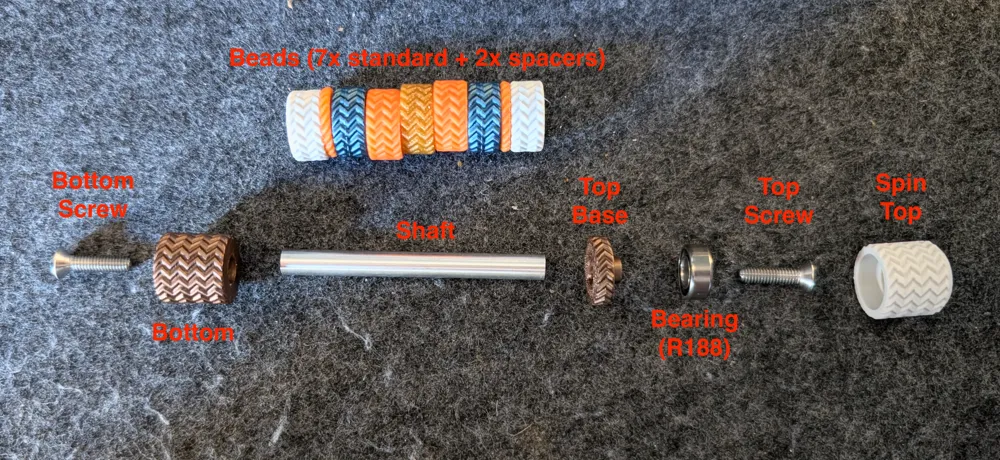 Open Apex (spinning bead keeper) by Illwill Industries MakerWorld ...