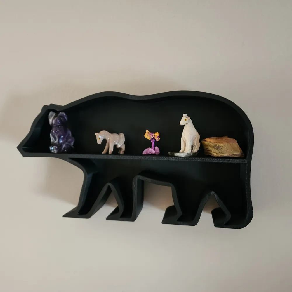 Bear shelf by YankeePrints - MakerWorld
