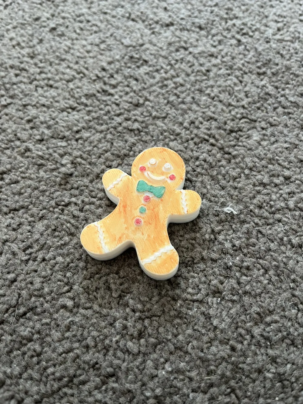 Gingerbread Man Fidget Toy - Free 3D Print Model - MakerWorld