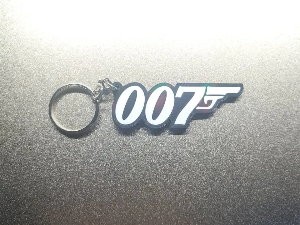 007 KEYCHAIN by impresion3dflow MakerWorld: Download Free 3D Models