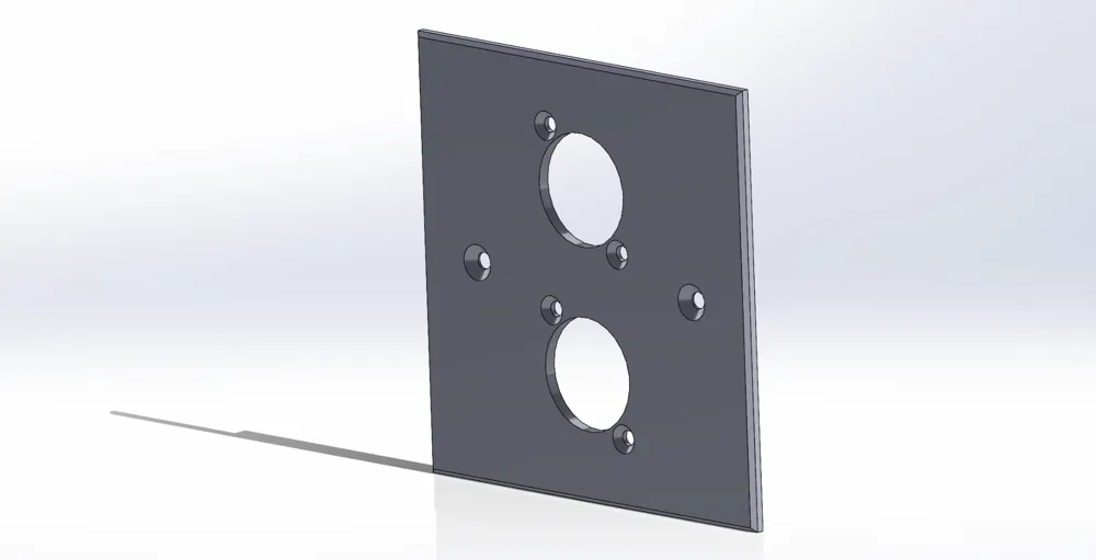 2x Neutrik plate | for HAGER Brüstungskanal |Hager GLS5500 by Jgromoll ...