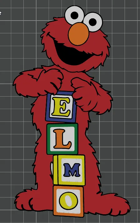 Elmo - Sesamstrasse - AMS READY by Ben_PrintModz - MakerWorld