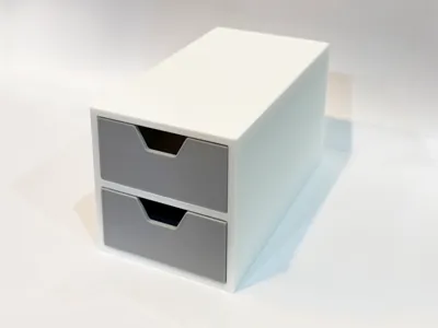 Drawer with Slide Rails by Kong 3D - MakerWorld
