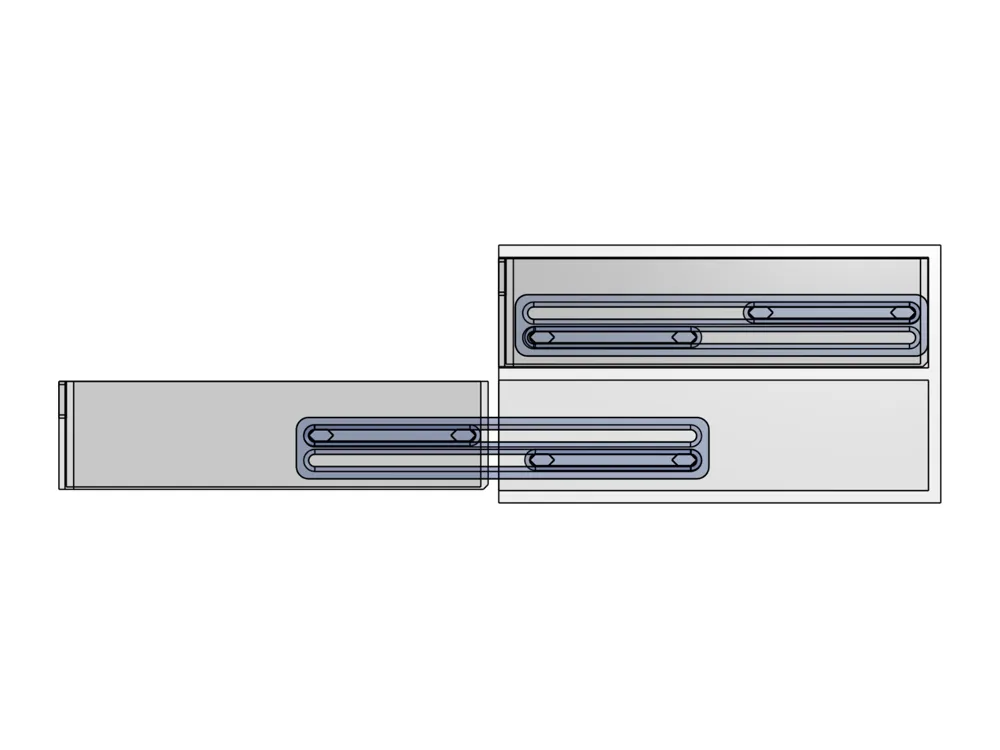 Drawer with Slide Rails - Free 3D Print Model - MakerWorld