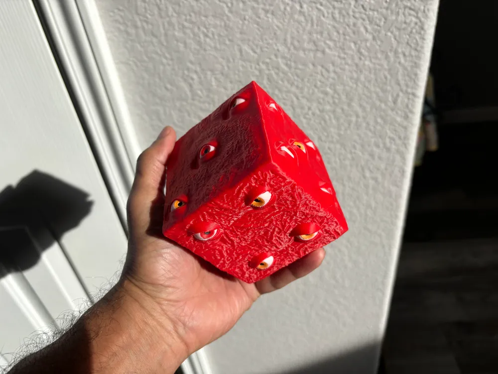 JuJutsu Kaisen Large Color Prison Realm- Dice - Free 3D Print Model ...