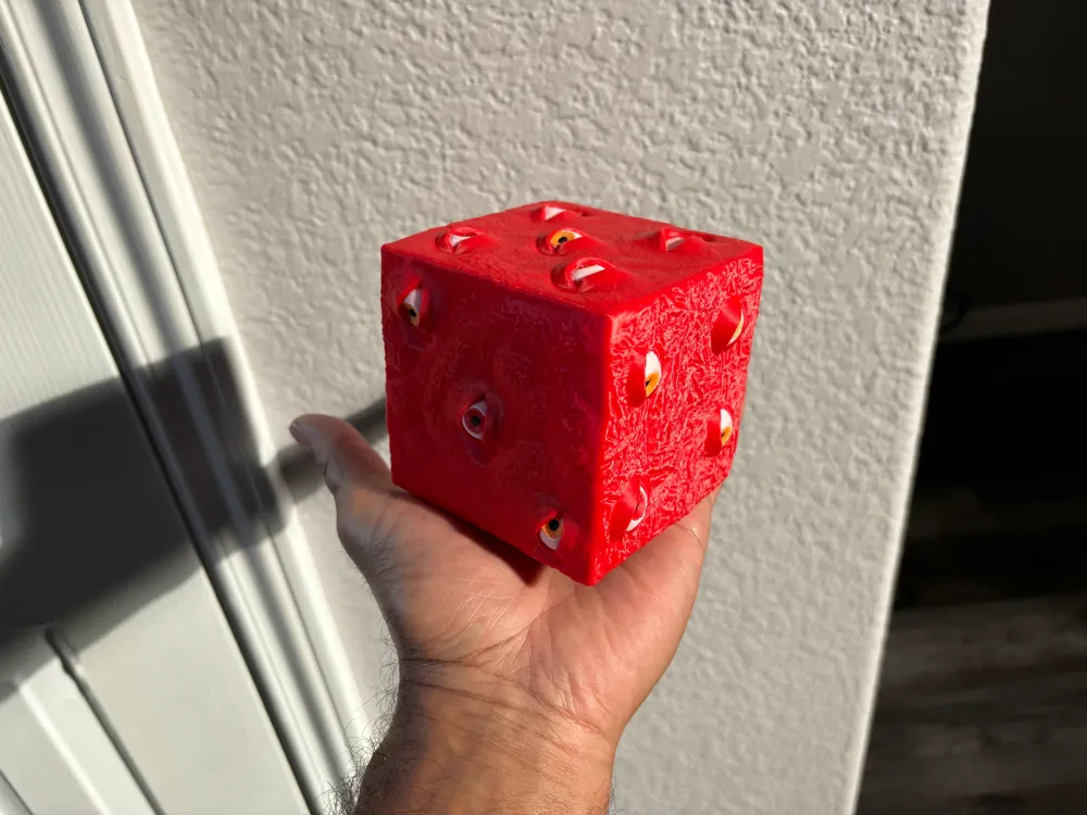 JuJutsu Kaisen Large Color Prison Realm- Dice - Free 3D Print Model ...