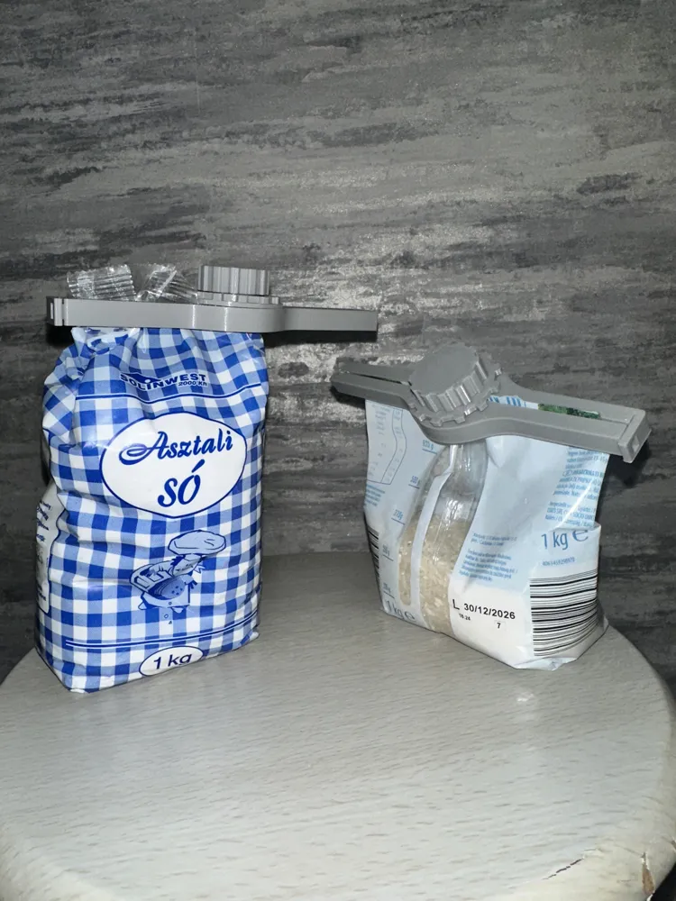 Screw Cap Food Bag Clip – Print-in-Place - Free 3D Print Model - MakerWorld