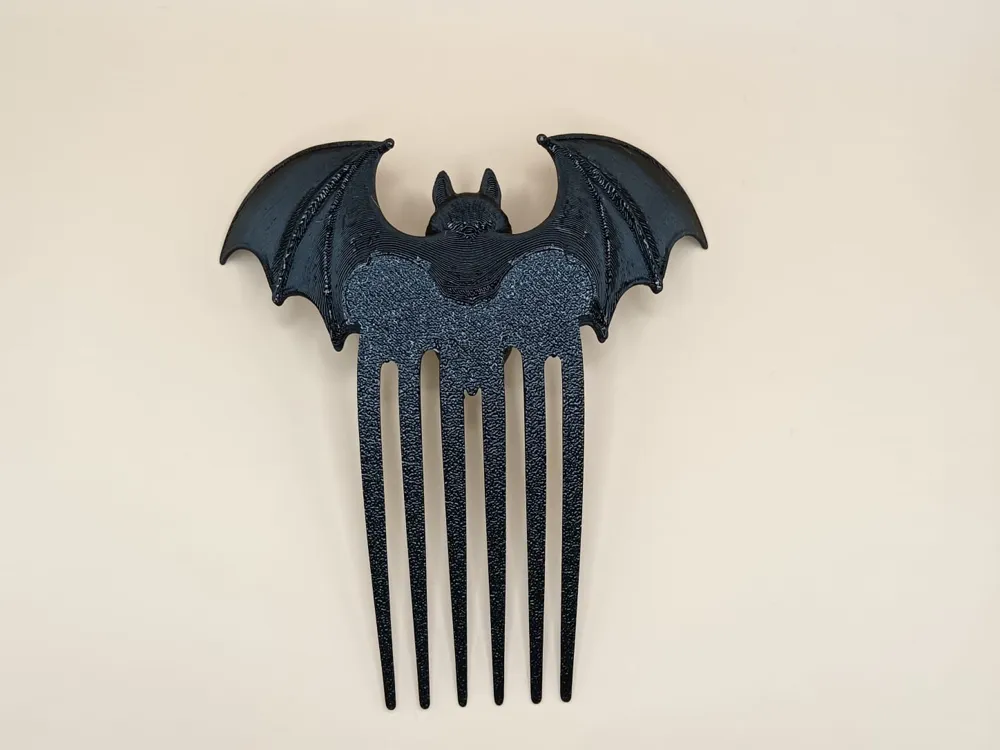 Bat Hair Comb by Aleandrus MakerWorld: Download Free 3D Models