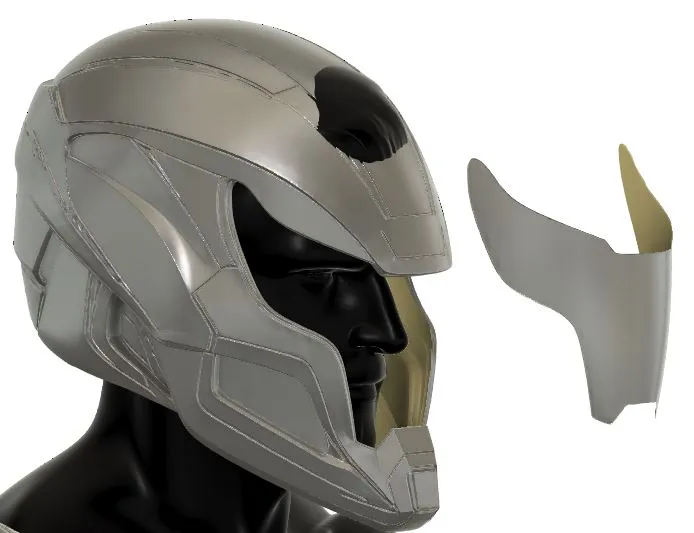 Custom Sci-Fi Armor IN PARTS (Tron Inspired) - Free 3D Print Model ...