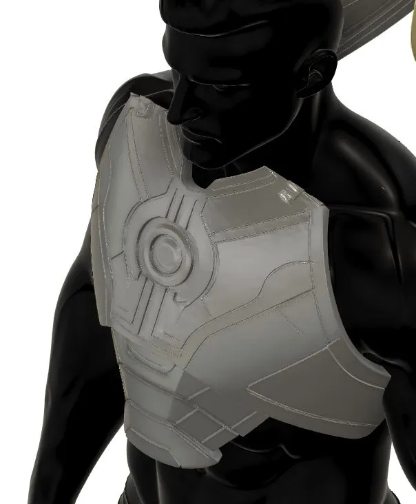 Custom Sci-Fi Armor IN PARTS (Tron Inspired) - Free 3D Print Model ...