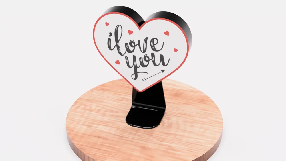 I Love You Lightbox by Valeria Momo - MakerWorld