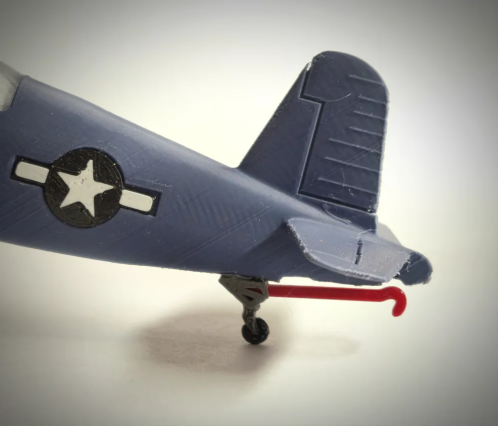 Vought F4U Corsair - Ground/Attack Version - 1:72 - Free 3D Print Model ...