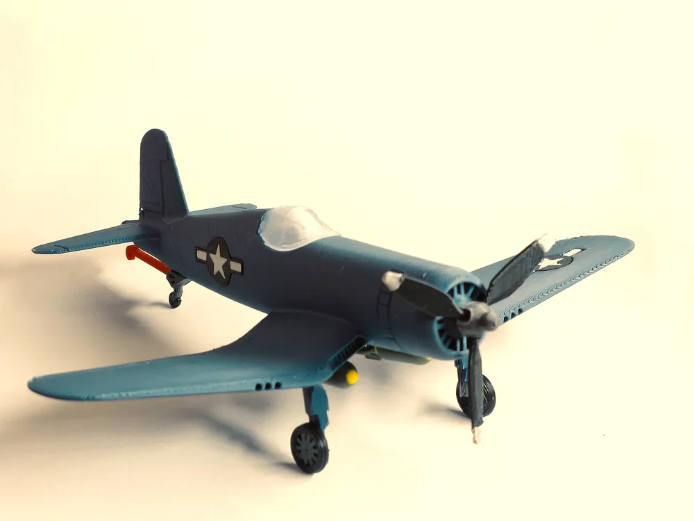 Vought F4U Corsair - Ground/Attack Version - 1:72 - Free 3D Print Model ...