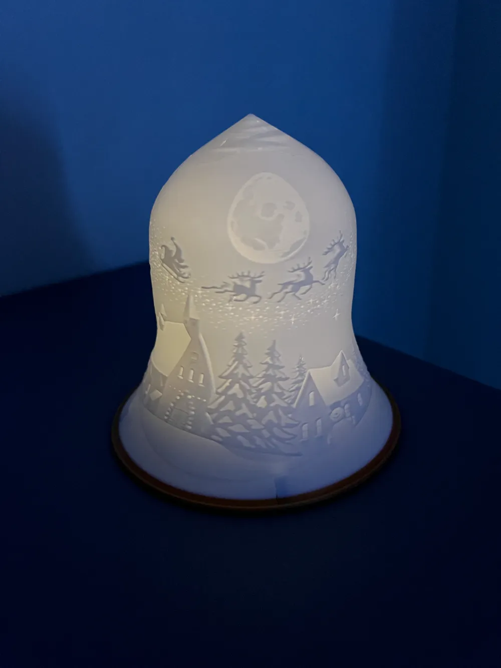 Christmas bell tealight candle by steveMaker - MakerWorld