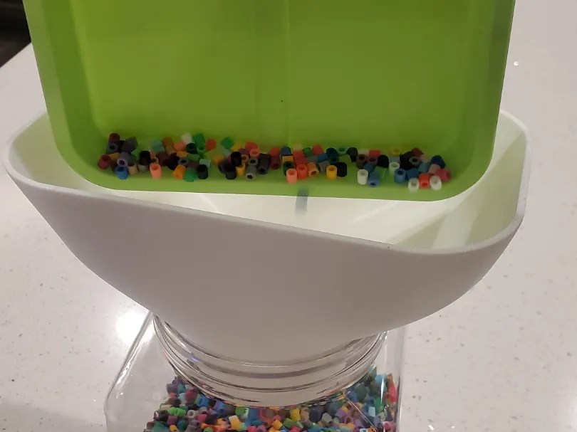 Perler Bead Funnel - Cleanup Tool by AEC - MakerWorld