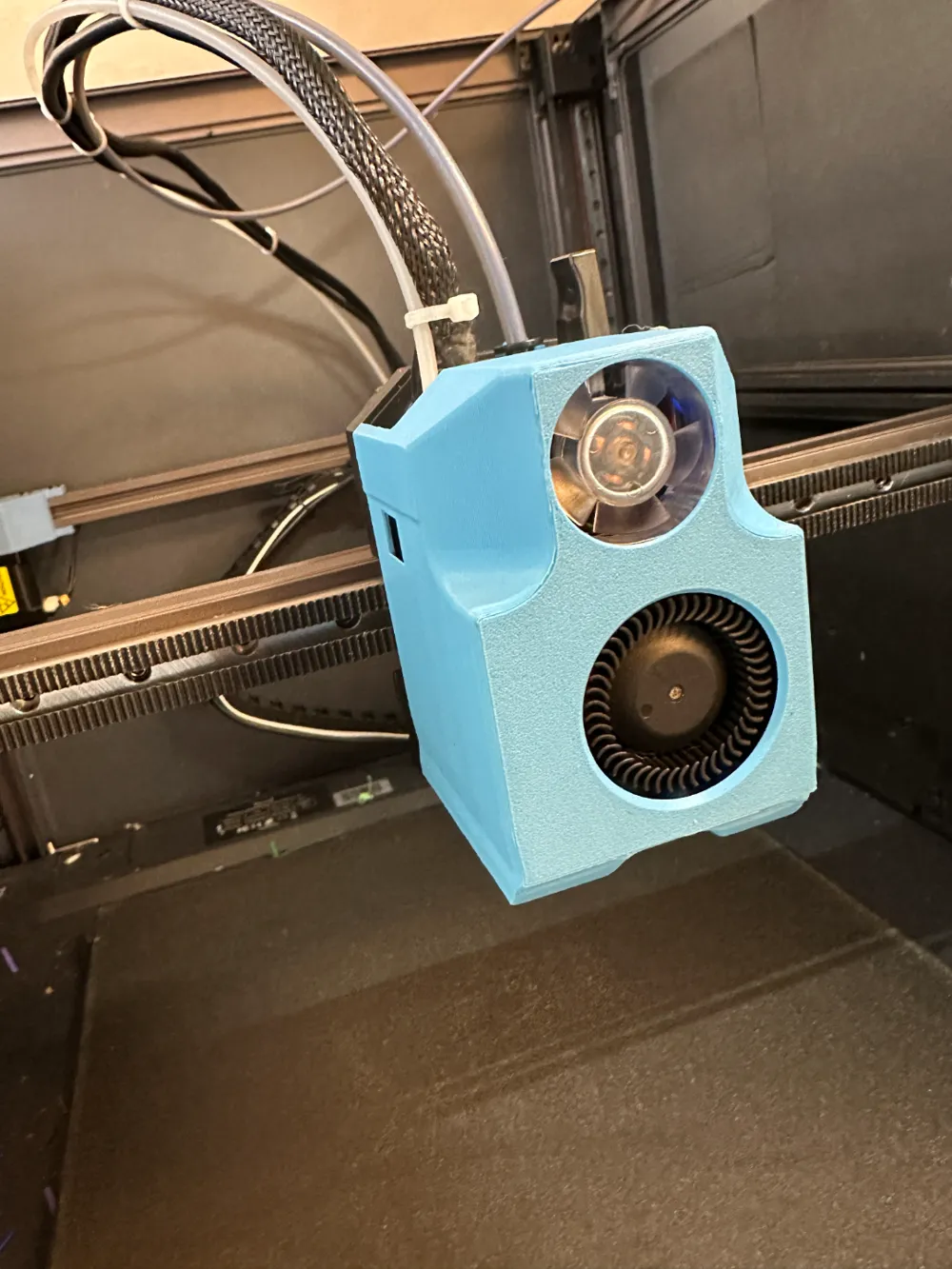 SV08 Tool Head Cover Eddy Compatible with MCU Fan - Free 3D Print Model ...