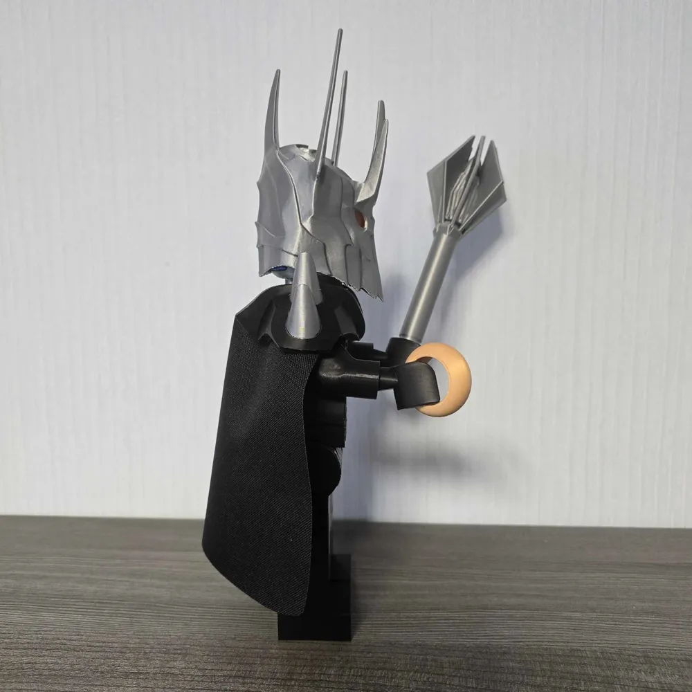 Sauron - Lord of the Rings - 500% ~30cm - Free 3D Print Model - MakerWorld