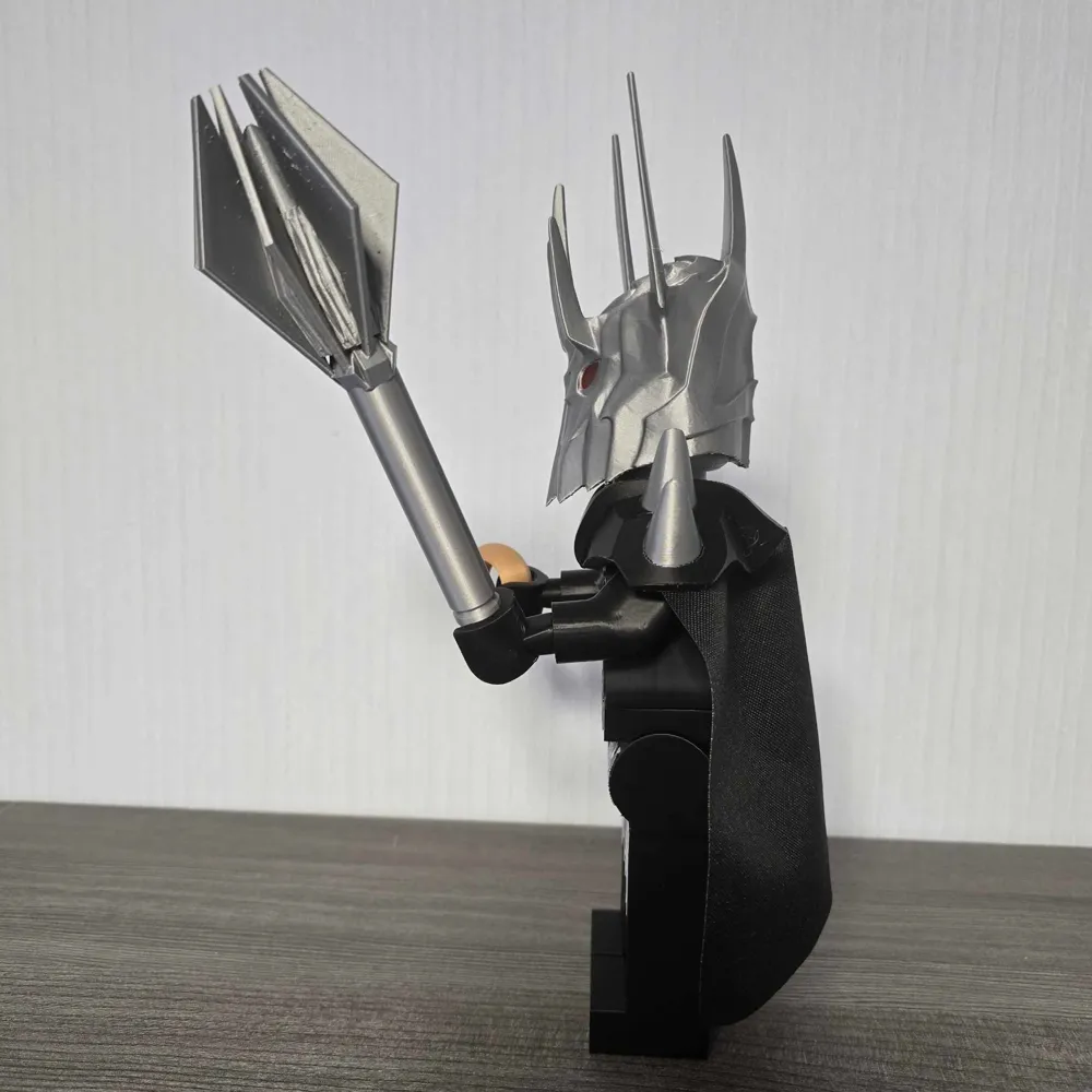Sauron - Lord of the Rings - 500% ~30cm - Free 3D Print Model - MakerWorld