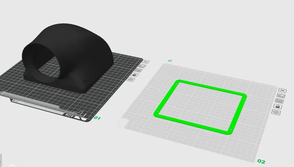 H2D rear Exhaust duct 90° by 3D Printerama MakerWorld: Download Free 3D ...