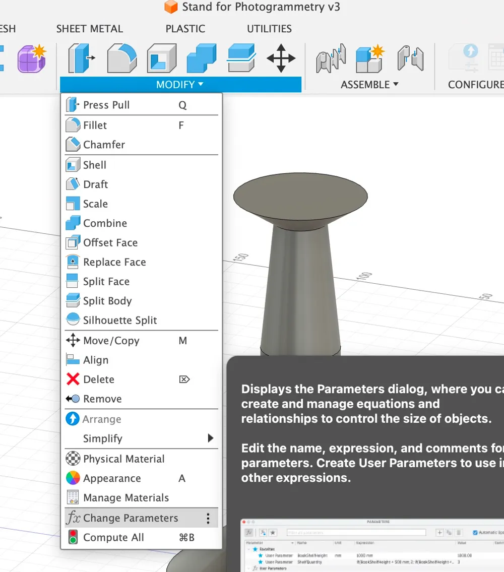 Parametric Photogrammetry Model Stand by Catholic Object Library ...