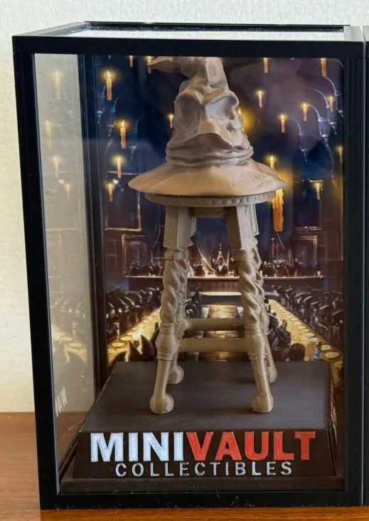 Harry Potter Sorting Hat and Stool - Free 3D Print Model - MakerWorld