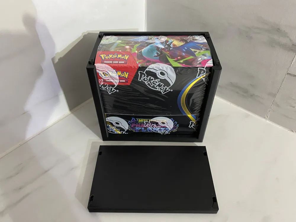 pokemon Booster box protector Phantasmal Flames - Free 3D Print Model ...
