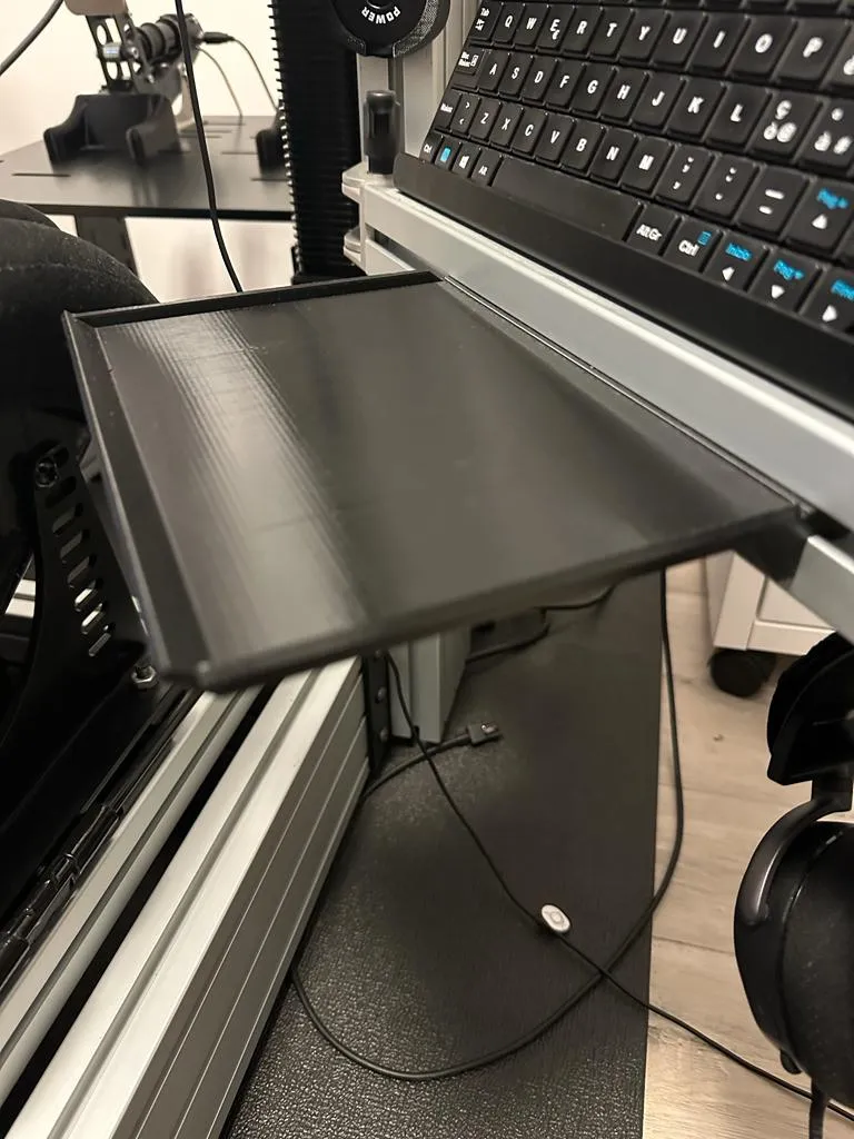 Sim Racing Mouse Holder Profile 45mm by lorenzobertini7 - MakerWorld