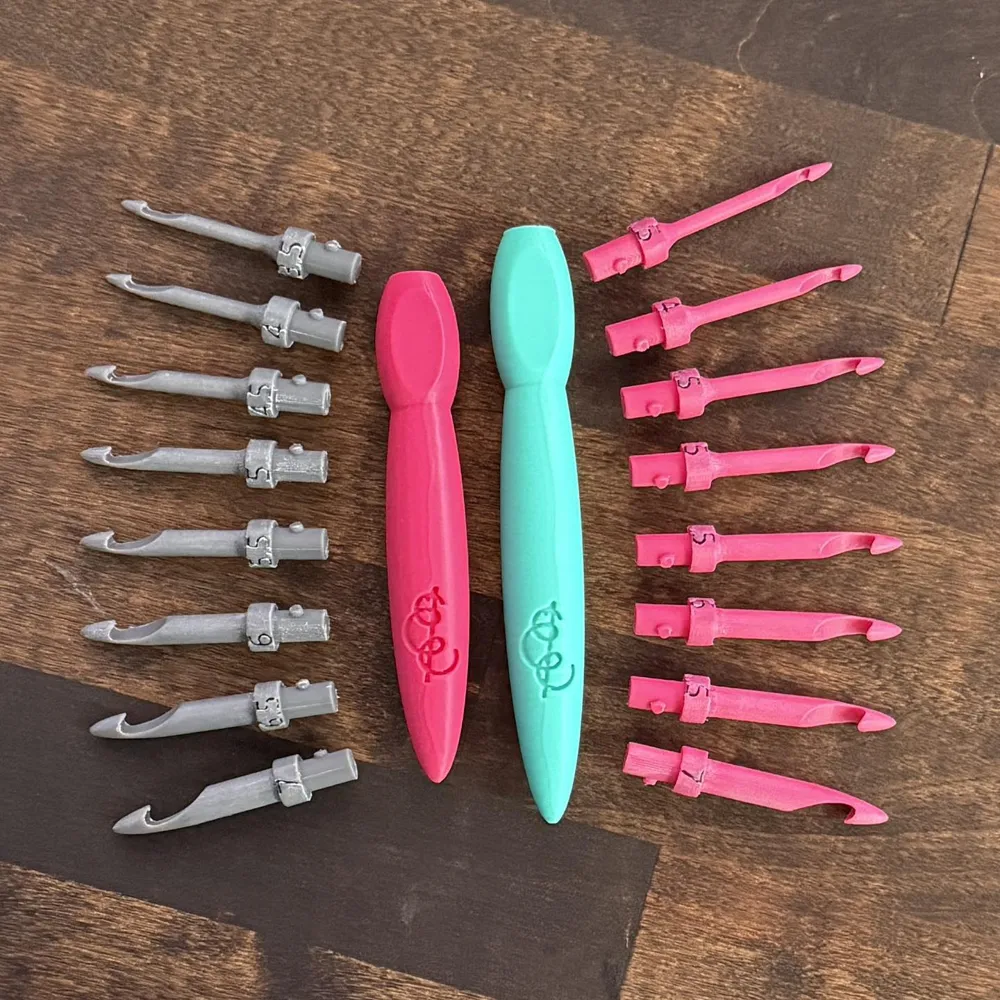 Interchangeable Crochet Hook Set By C3fiberarts Makerworld Download