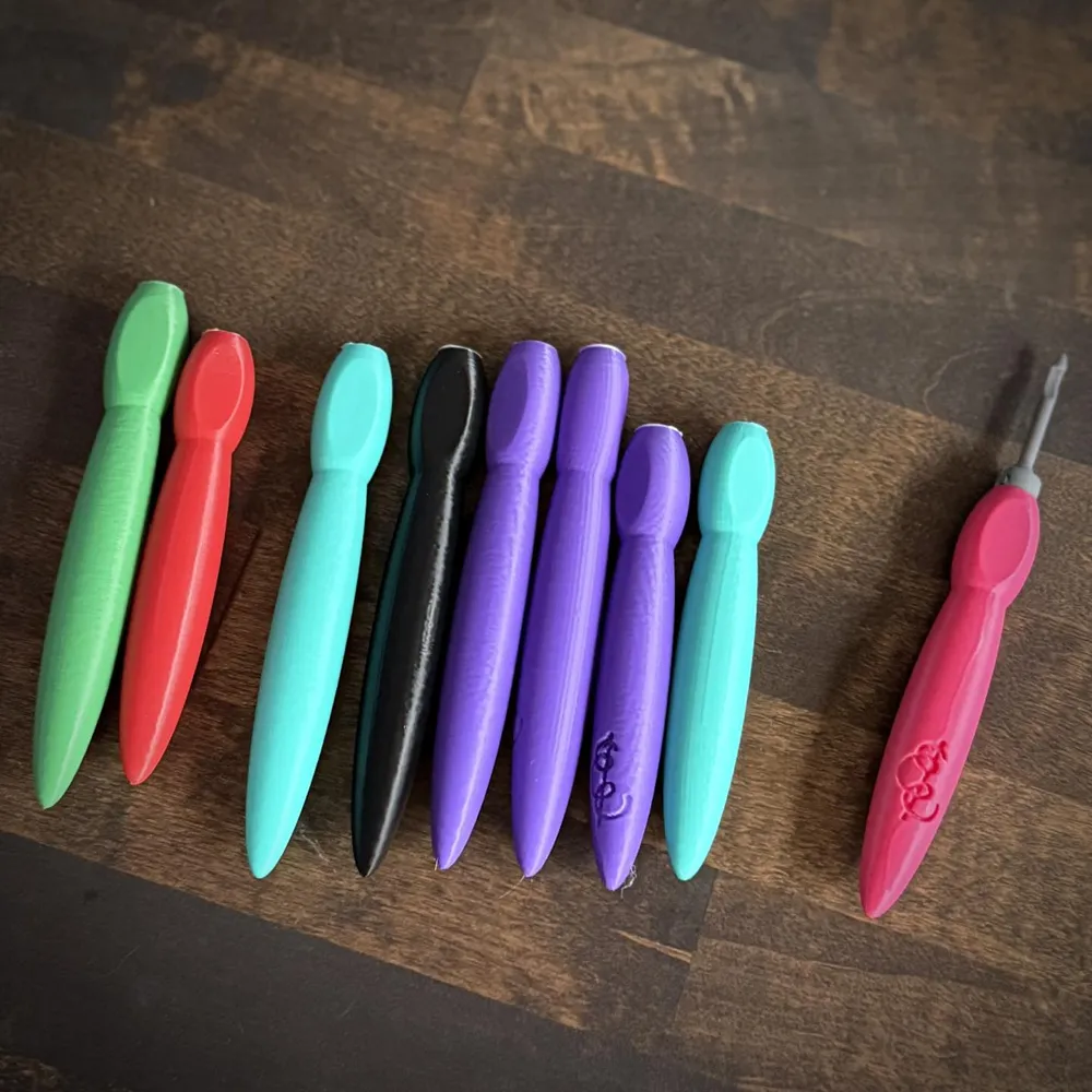Interchangeable Crochet Hook Set by C3Fiberarts MakerWorld: Download ...