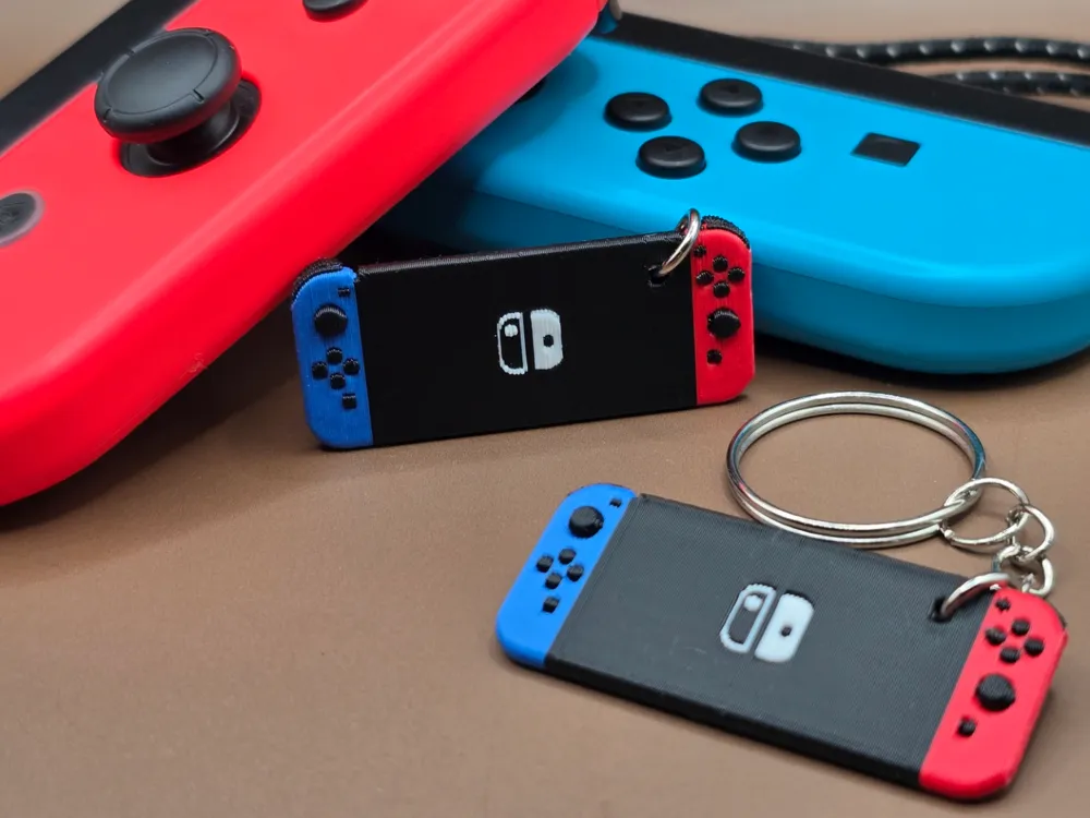 Nintendo Switch - Mini - Keychain by ProtoThis MakerWorld: Download ...