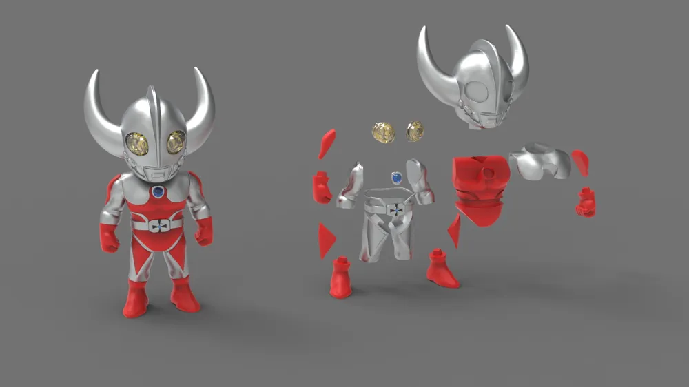 Ultraman——Father of Ultra（Ken） - Free 3D Print Model - MakerWorld