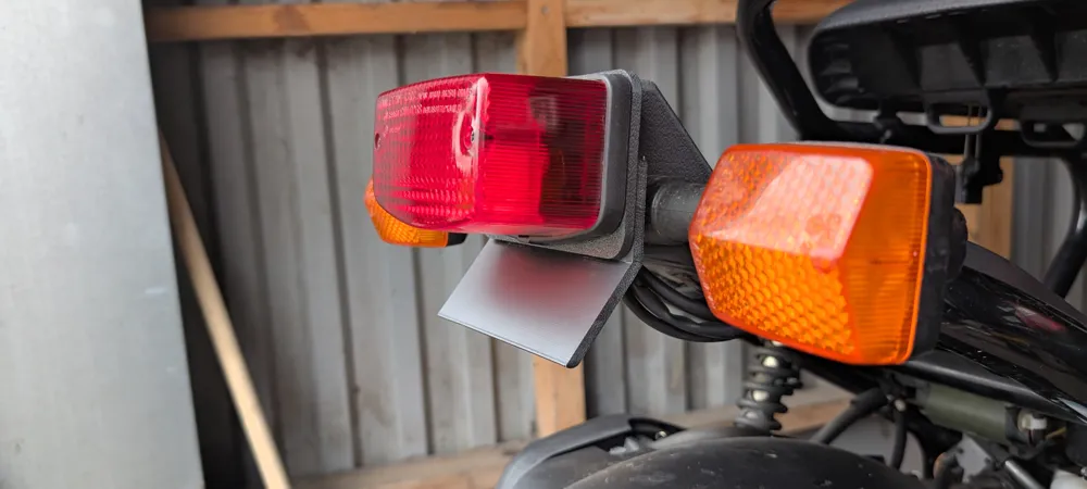 Honda Ruckus Tail light mount (zoomer) by mrGB MakerWorld: Download ...