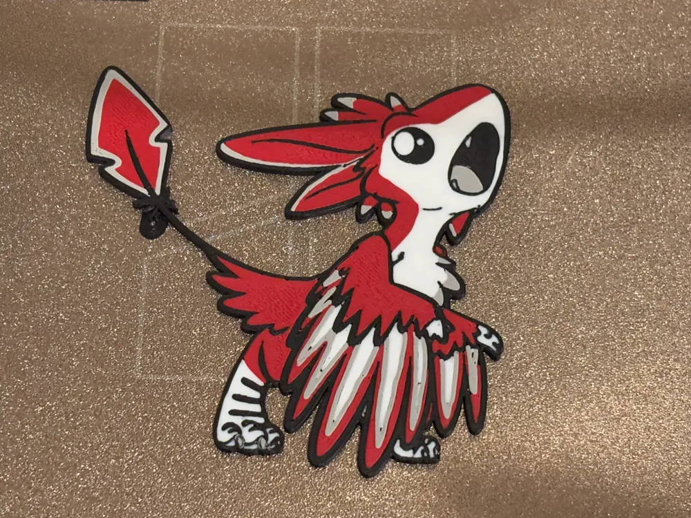 Avali Keychain by Admiral Fluffy MakerWorld: Download Free 3D Models