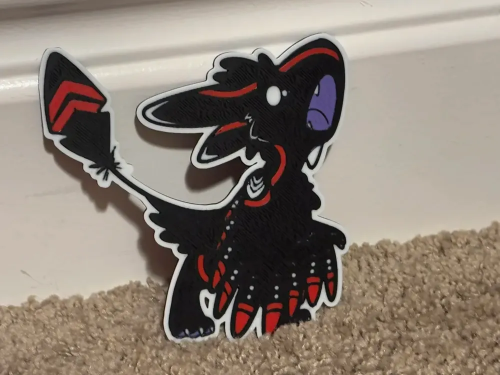 Avali Keychain by Admiral Fluffy MakerWorld: Download Free 3D Models