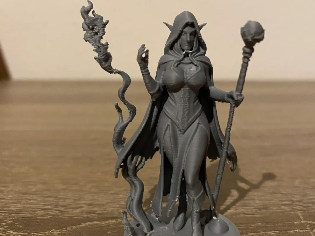 D&D Elf Sorceress of Darkness by Toms3DWelt MakerWorld: Download Free ...