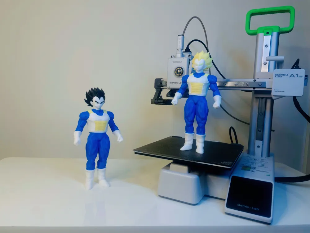 Dragon Ball——Vegeta por Ultraman MakerWorld: Descarga Modelos 3D Gratuitos