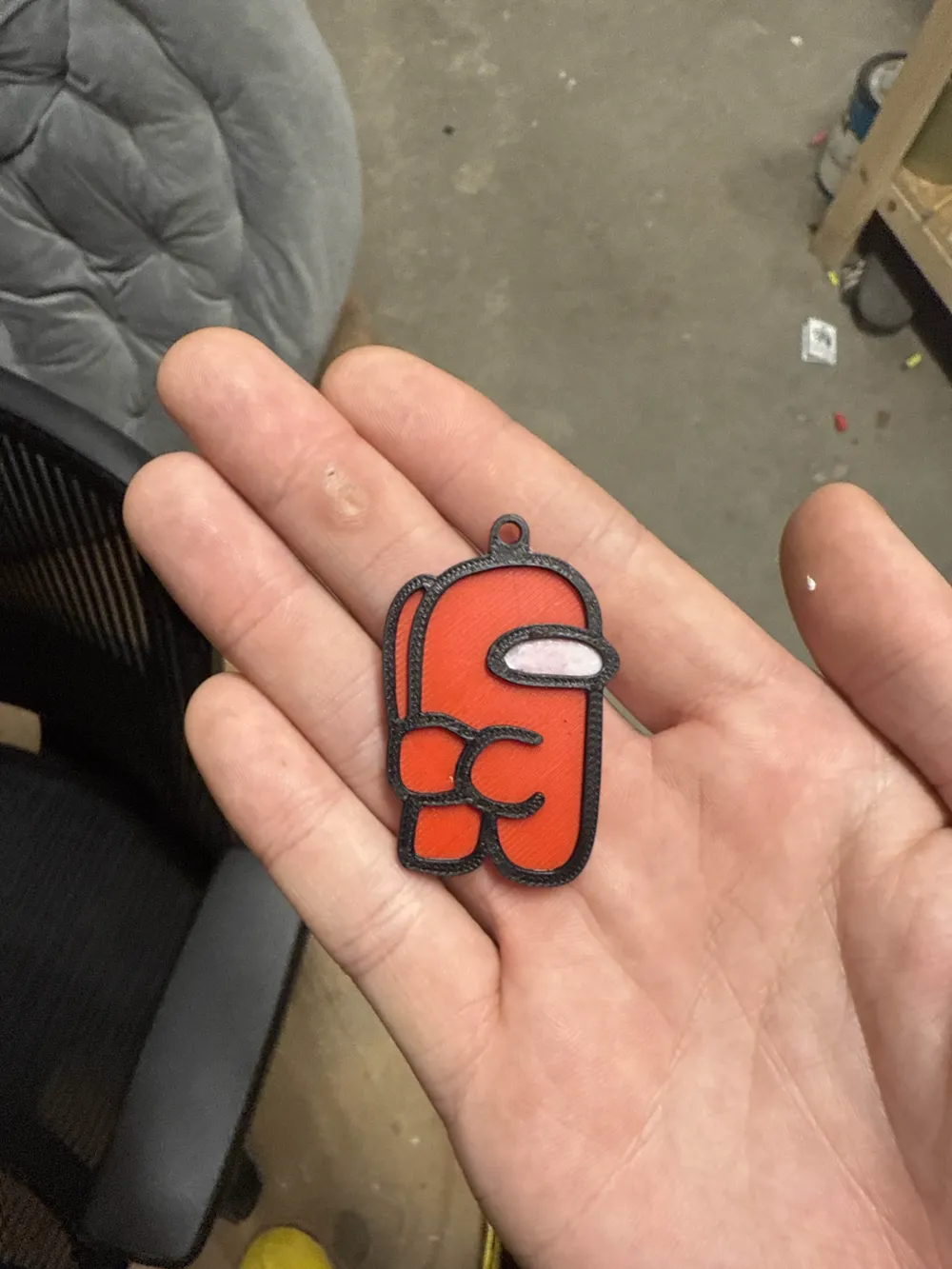 Thicc Among Us Keychain by MrEeban - MakerWorld