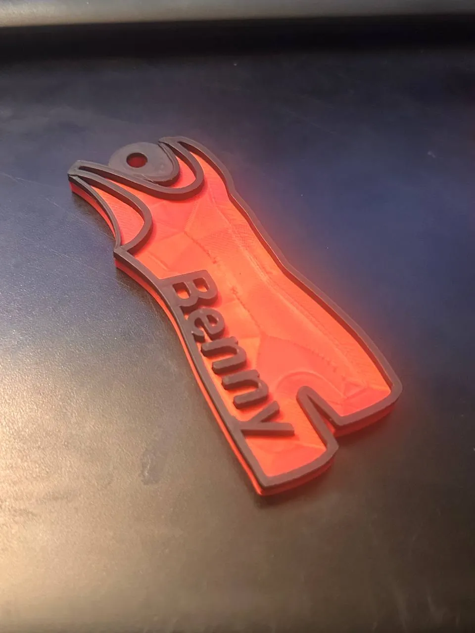 Wrestling Singlet Keychain with Name by CM_designs MakerWorld: Download ...