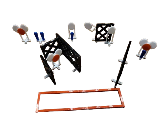 IPSC range maker, targets, walls, stands, lines by Dudi - MakerWorld