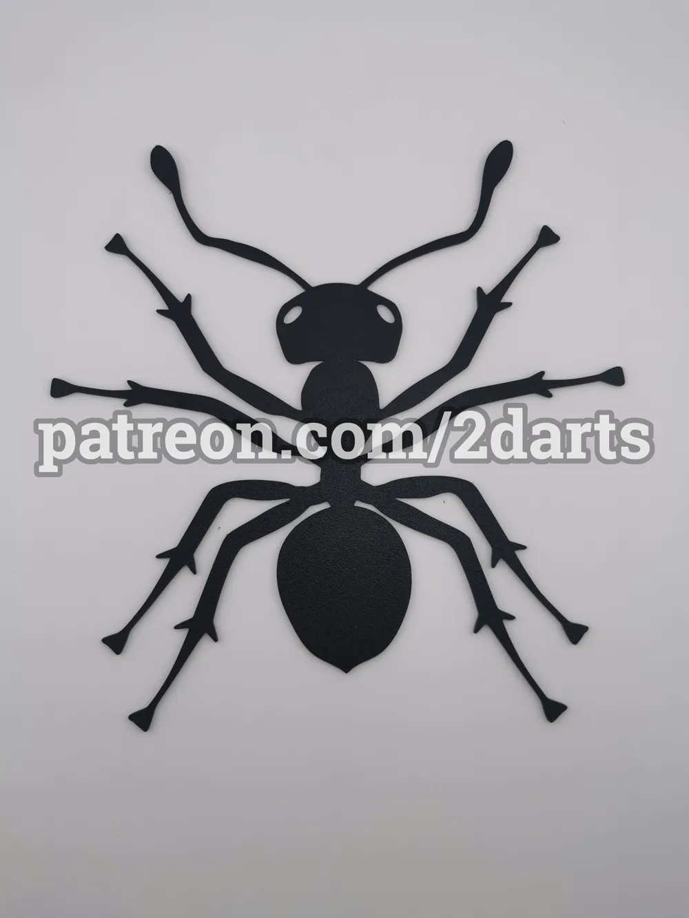 Ant Silhouette – STL for 3D and Laser Cutting by 2D ArtMakerWorld ...