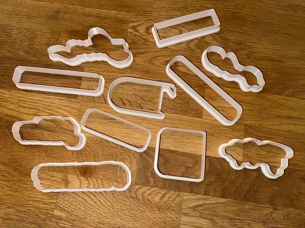 Taylor Swift Album Titles Cookie Cutter Set - Free 3D Print Model ...