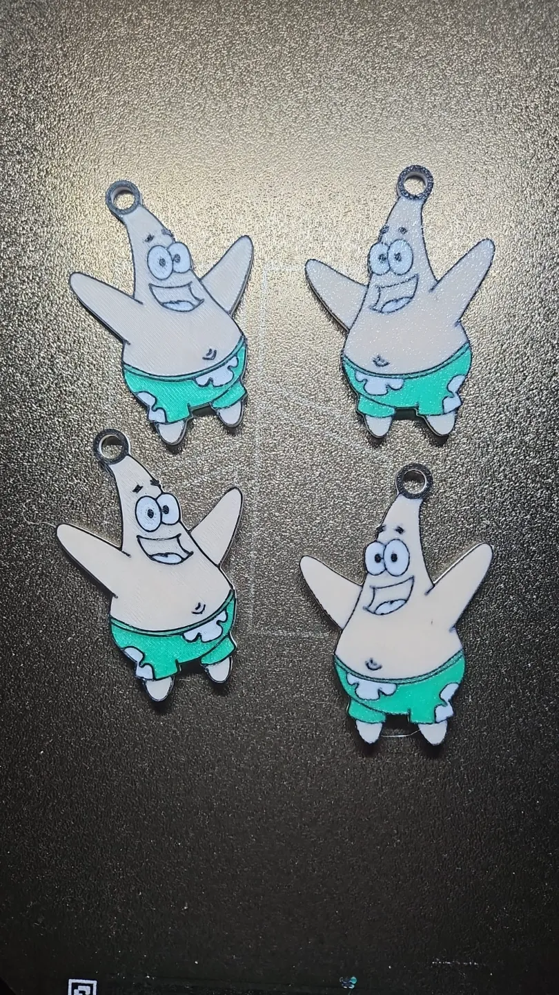 SpongeBob and Patrick keychain by davinchi20 - MakerWorld
