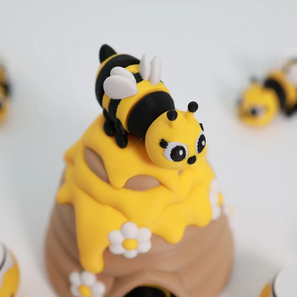 Flexi Little Honey Bee Articulated Animal - Free 3D Print Model ...