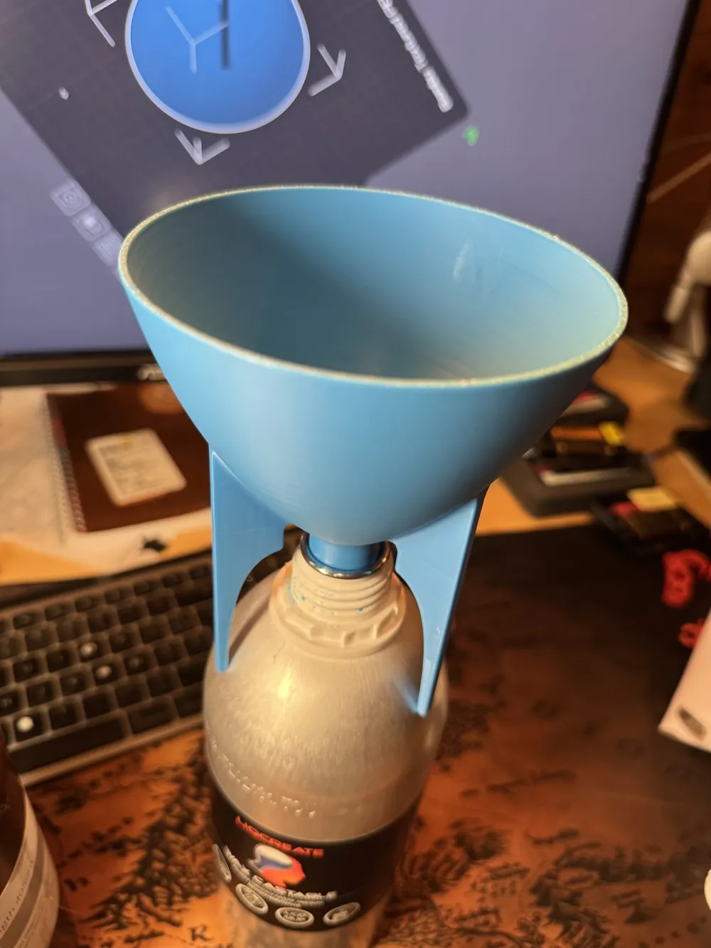 resin funnel (resin funnel) - Free 3D Print Model - MakerWorld