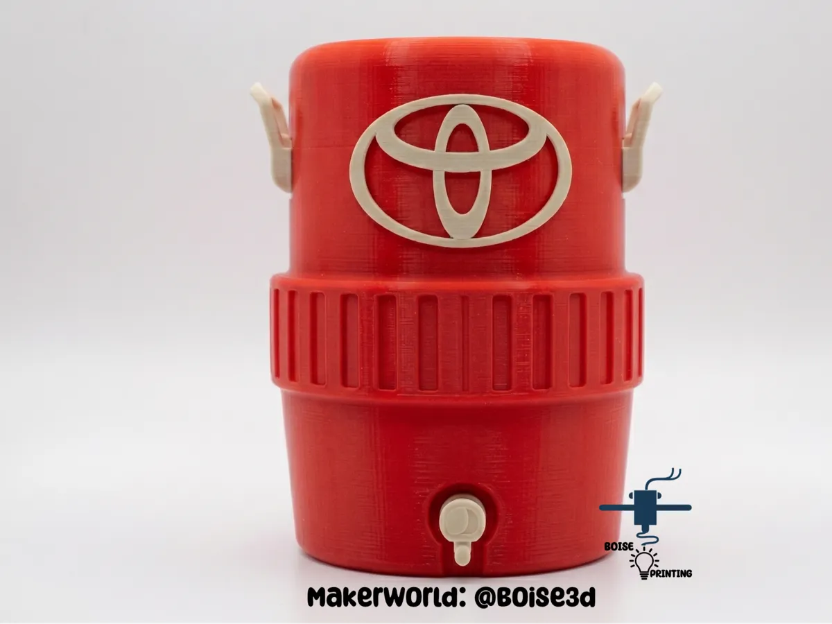 Toyota – Igloo Cooler Koozie - Free 3D Print Model - MakerWorld