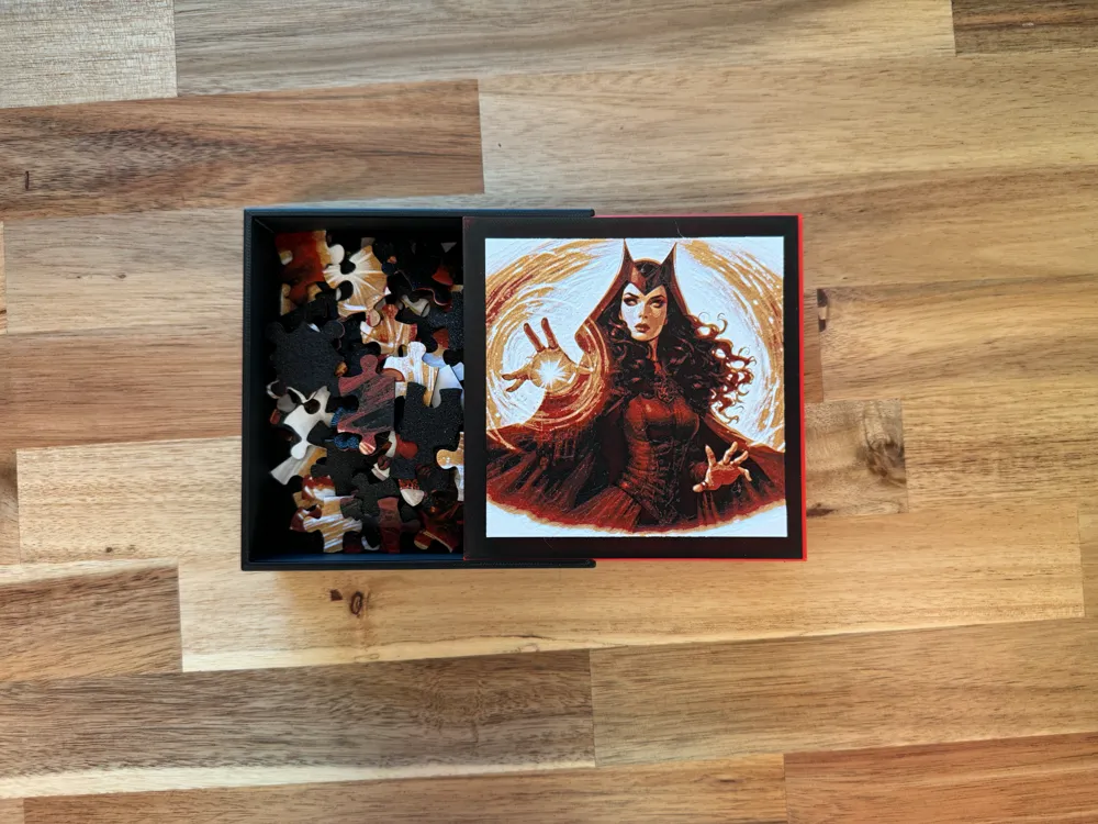 Scarlet Witch - Puzzle & Box Lid by Canadian Gamer MakerWorld: Download ...