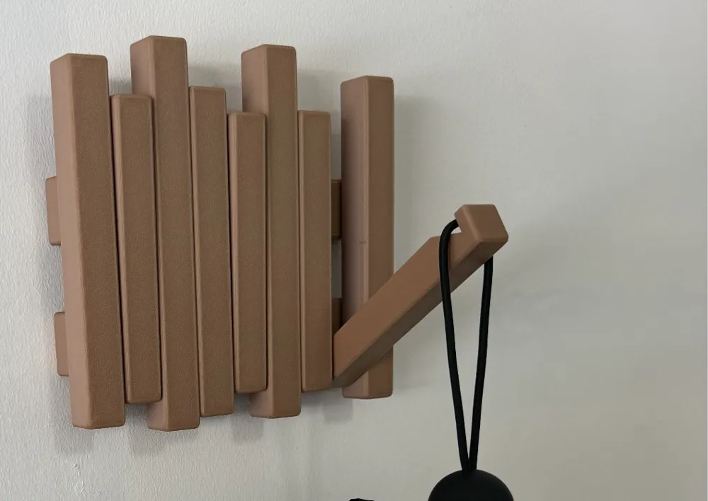 Wall Mounted Flip-Down Hangers by mr_david MakerWorld: Download Free 3D Models