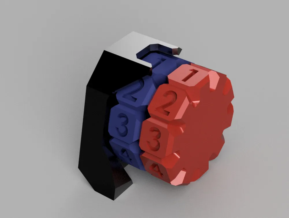 MTG Life Counter Magnetic (Stackable) by OFF5PRING - MakerWorld