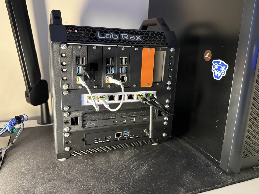 LabRax Raspberry Pi HDD/SDD Drive mount by RamblingGeek MakerWorld ...